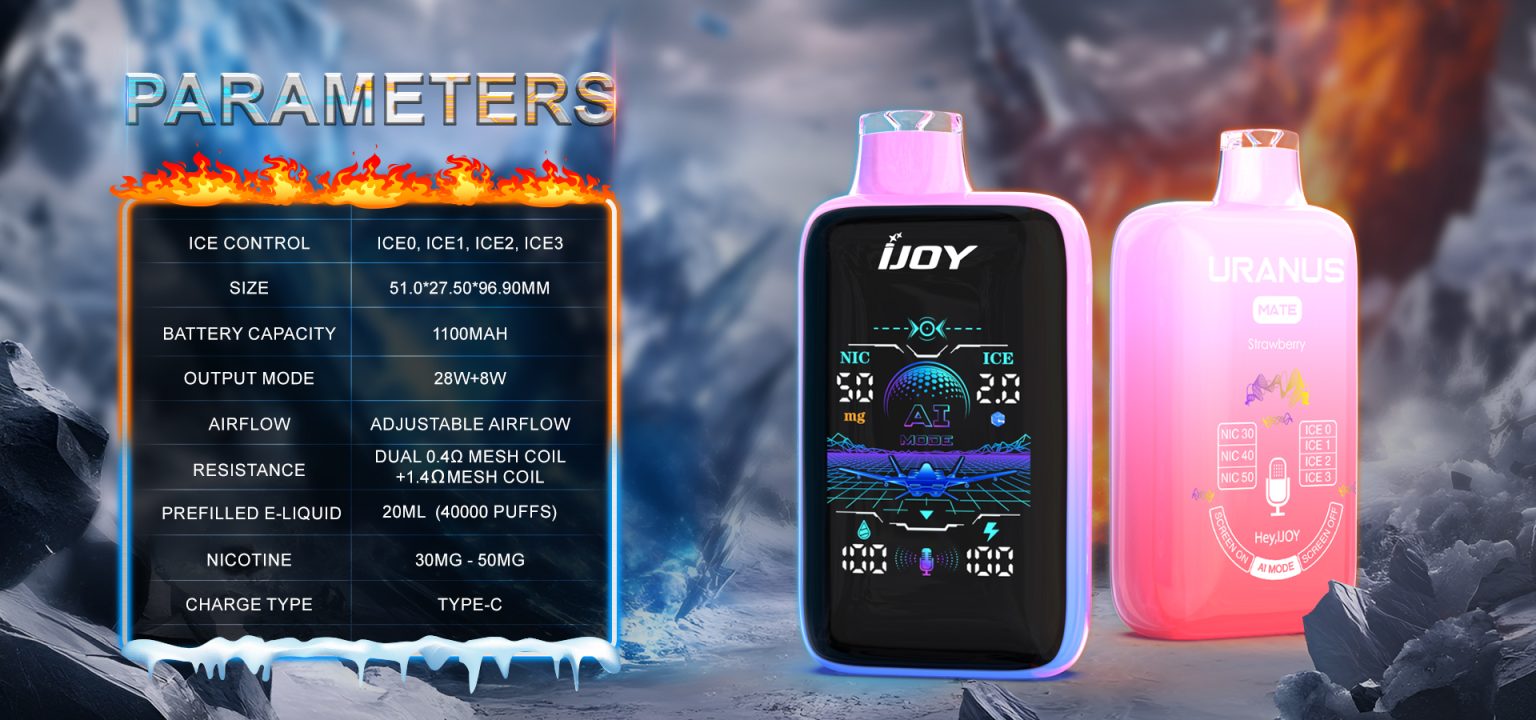 Ijoy Uranus Mate 40000 | VapeoMex